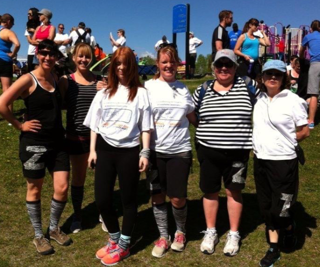 Team Zebra in memory of Darla - 2023 Brain Tumour Walk